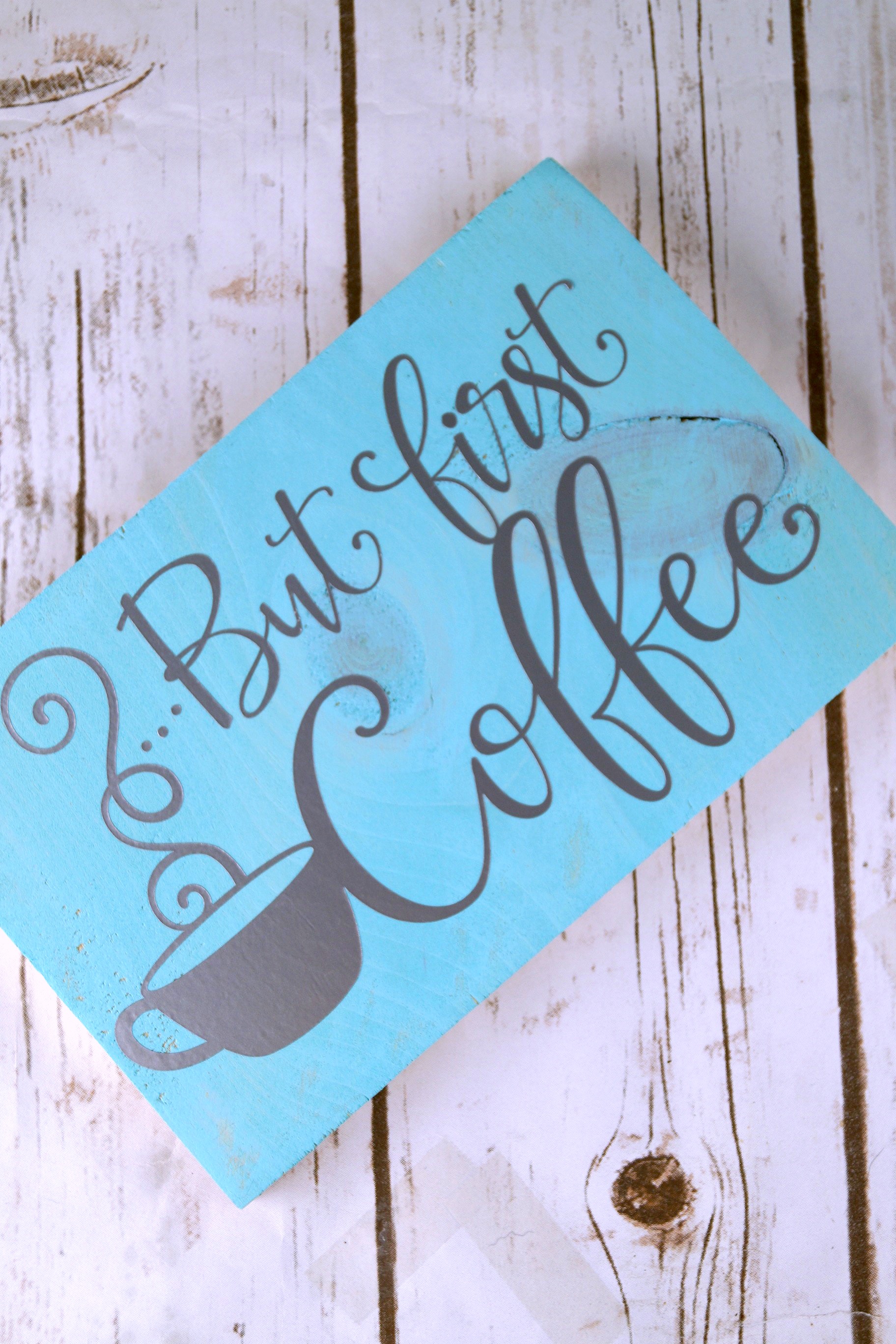 Make This: DIY Coffee Themed Sign