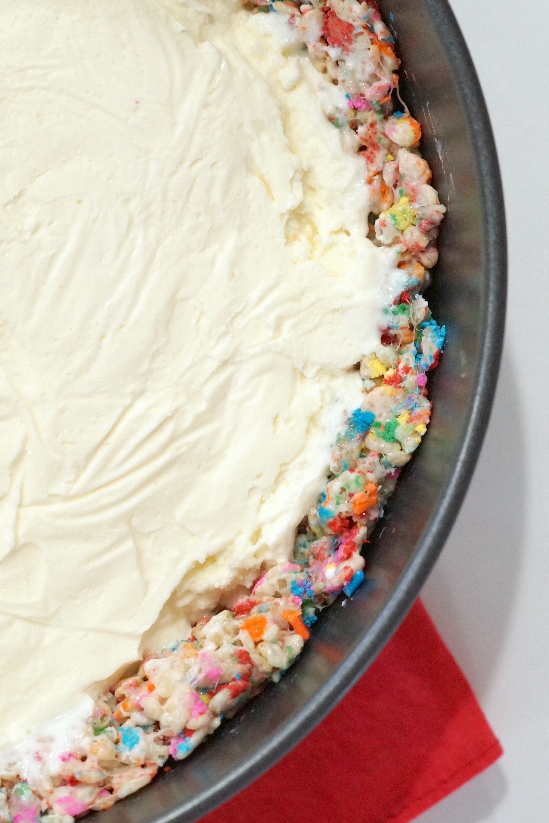 Rice Krispies Ice Box Cake