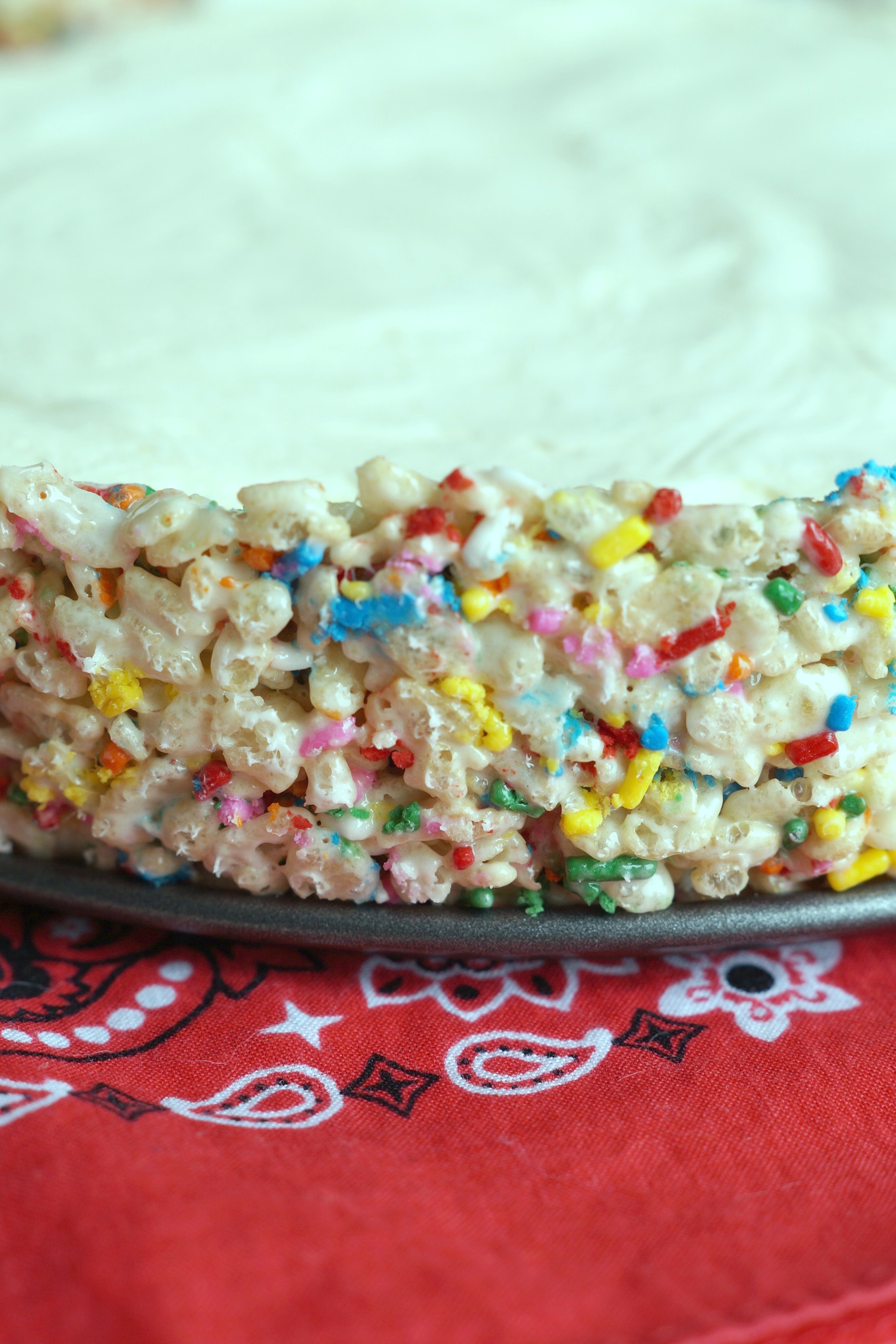 Rice Krispies Ice Box Cake